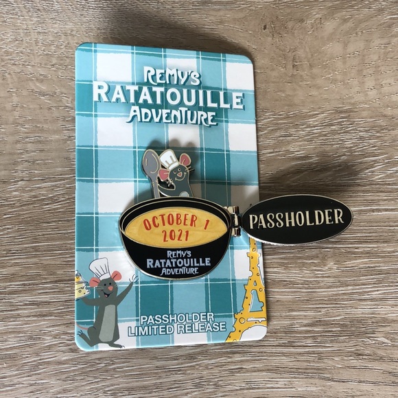 Disney | Accessories | New Remys Ratatouille Adventure Pin Limited ...